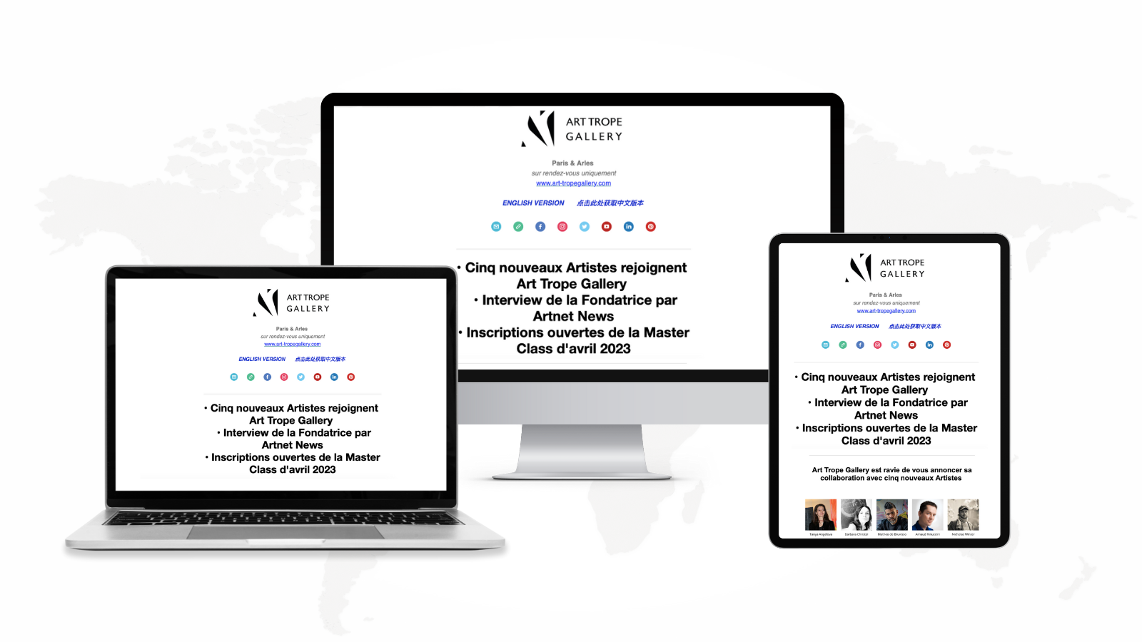 Quatre nouveaux Artistes rejoignent Art Trope Gallery • Interview de la ...